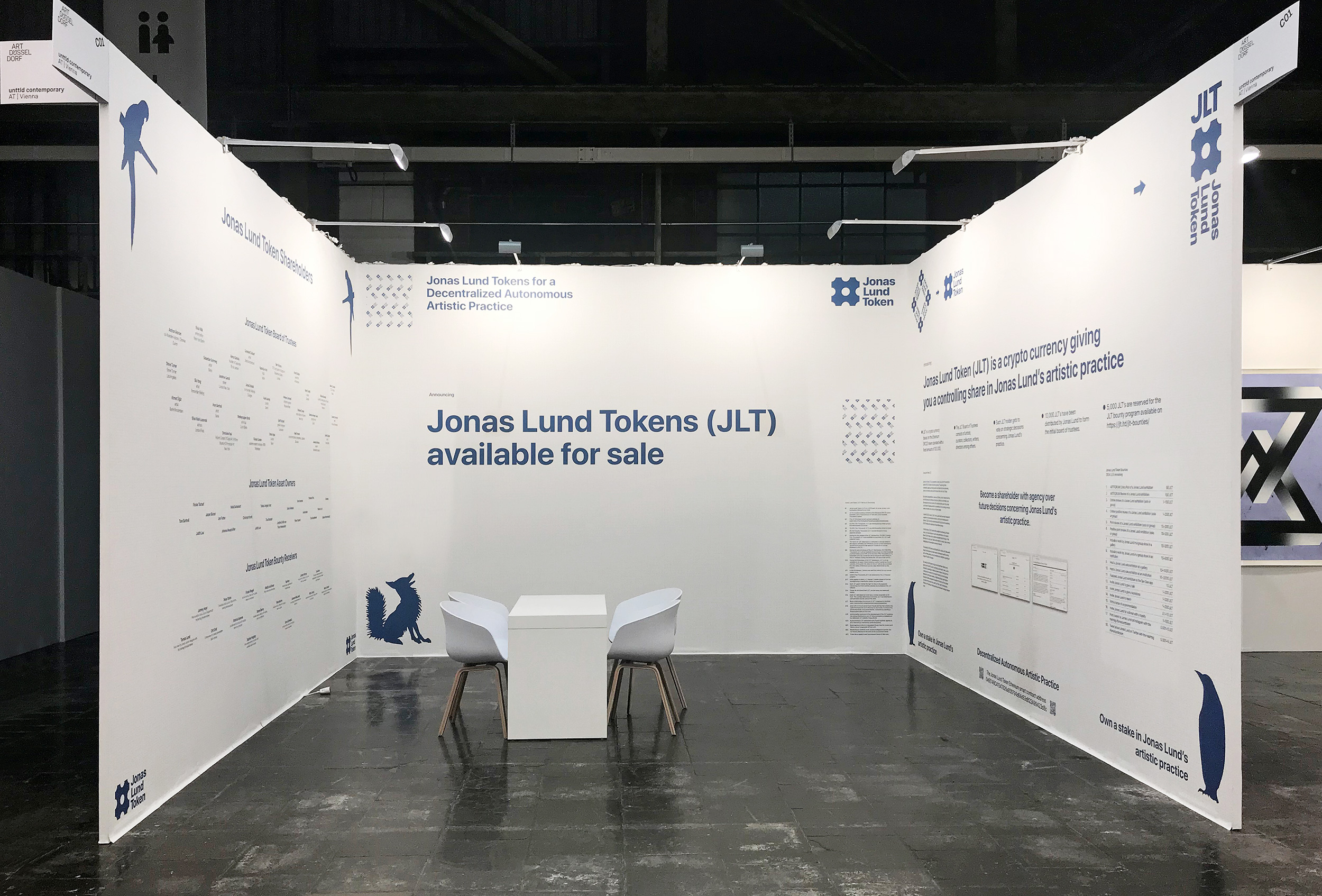 Jonas Lund - Jonas Lund Token (JLT) – Presale Booth